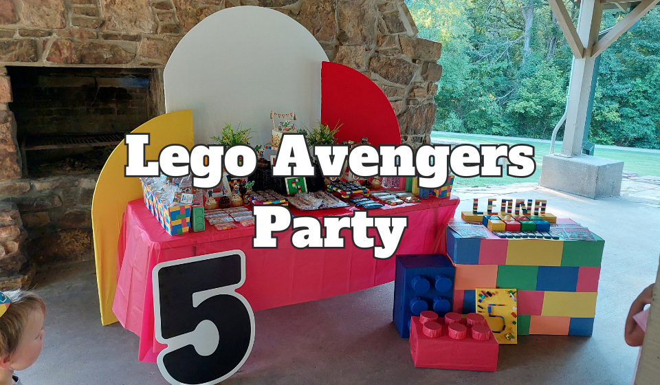 Lego Avengers Party - Winnie's Party World